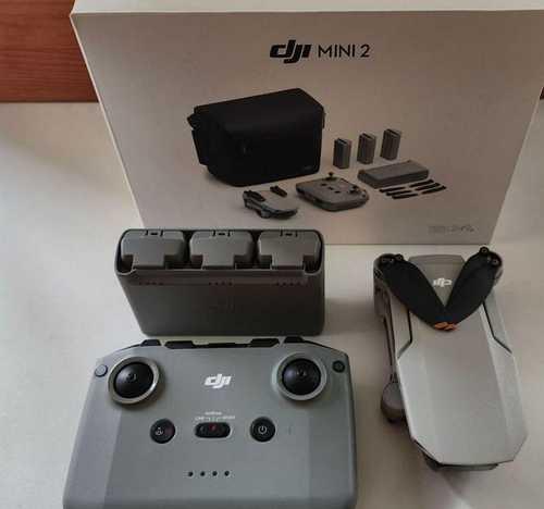 Квадрокоптер dji mini 2 fly more combo