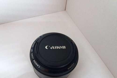 Объективы Canon EF 50mm f/1.8