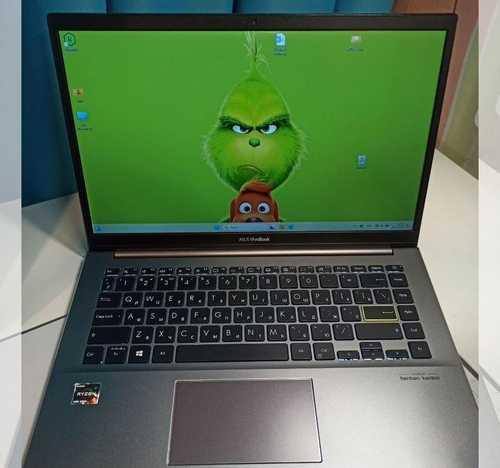 Ноутбук asus 14, 6 core, 8gb ram, ssd 256 nvme