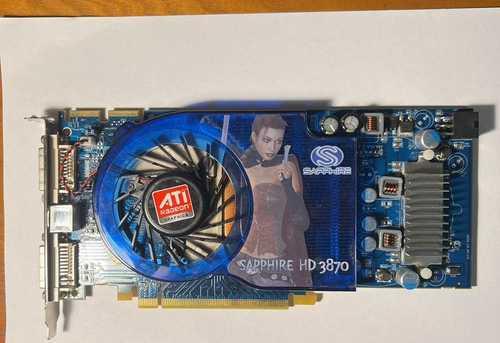 Видеокарта Sapphire Radeon HD 3870