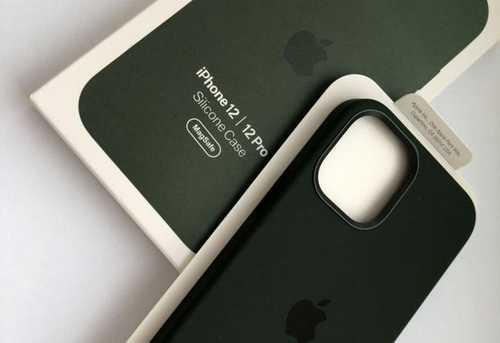 Чехол silicone case на iPhone 12 pro Cyprus Green