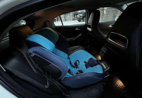 Детское автокресло recaro optiafix xenon blue