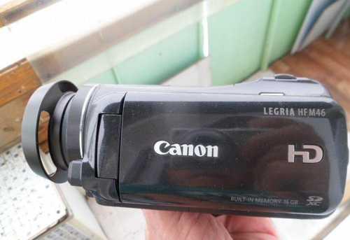 Видеокамера canon Легрия HF M 46 состояние хорошее