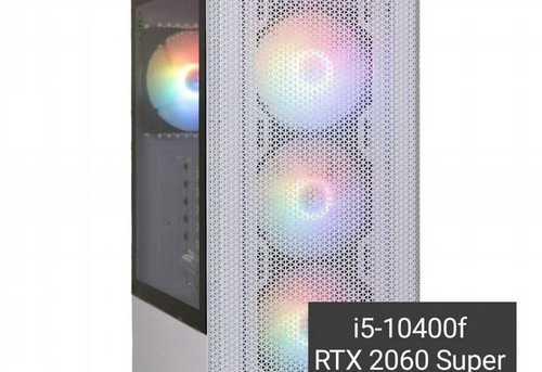 Мощный игровой компьютер, i5-10400, RTX 2060 super