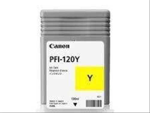 PFI-120Y чернила оригинал желтые Canon 2888C001