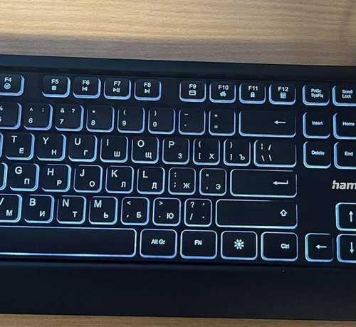 Клавиатура Hama KC-550 с подсветкой