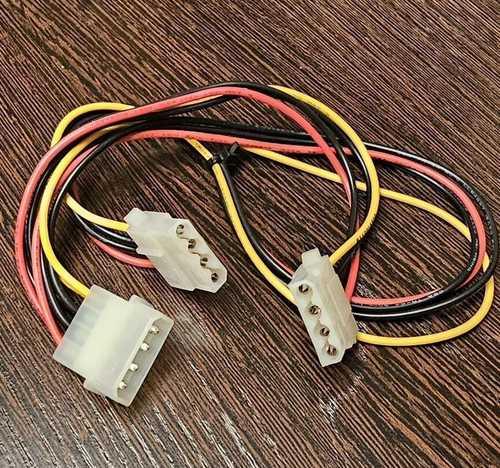 Кабель разветвитель питания Molex - 2Molex