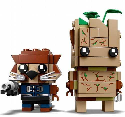 Набор lego BrickHeadz 41626 Groot & Rocket