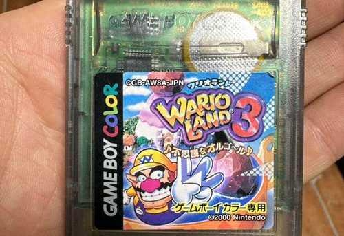 Wario Land 3 Gameboy Color оригинал