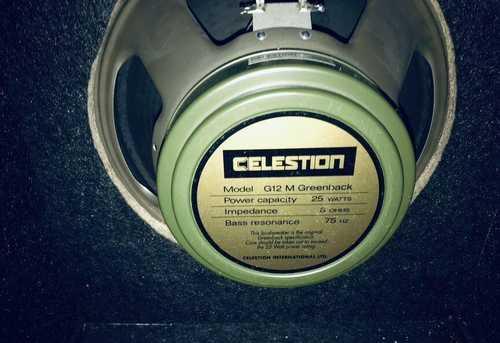 Динамик Celestion G12M Greenback 12" 25W 8 Ohm