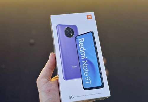 Смартфон Xiaomi Redmi Note 9T, 4/64 гб, фиолетовый