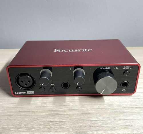 Звуковая карта focusrite solo 3rd gen