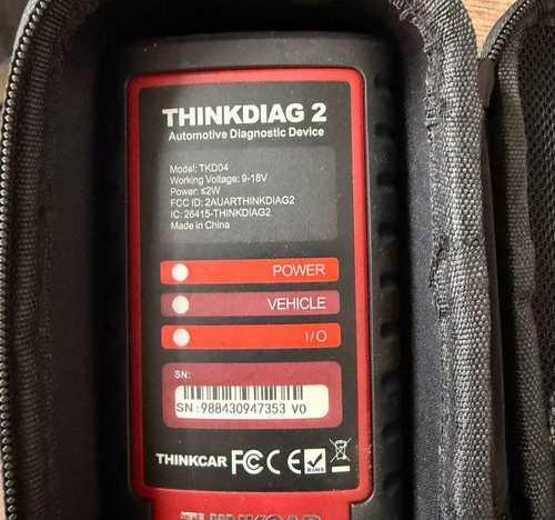 Диагностика лаунч Thinkdiag2