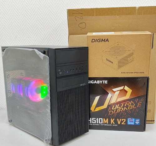 Сб Intel Core i5-11400F/16Gb/SSD m2 512Gb/RX 580