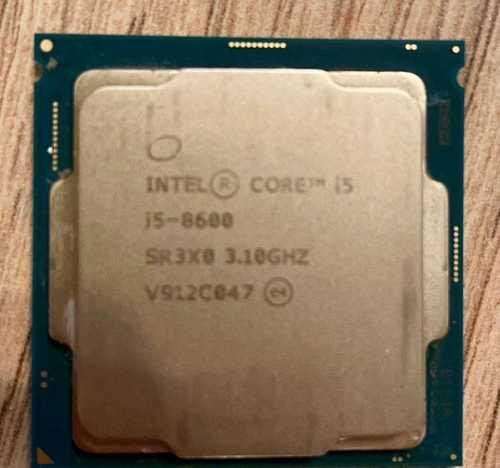 Процессор intel core i5 8600