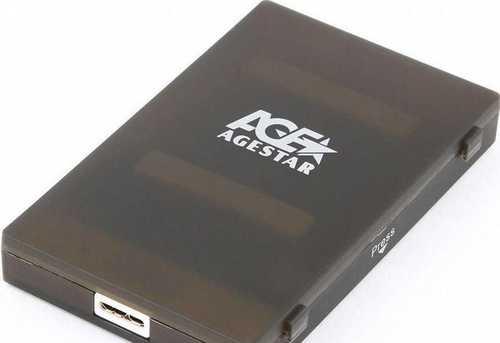 Внешний корпус для HDD/SSD AgeStar 3UBC 2.5" Чёрны