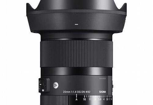 Sigma AF 20MM F1.4 DG DN FOR sony(новый)