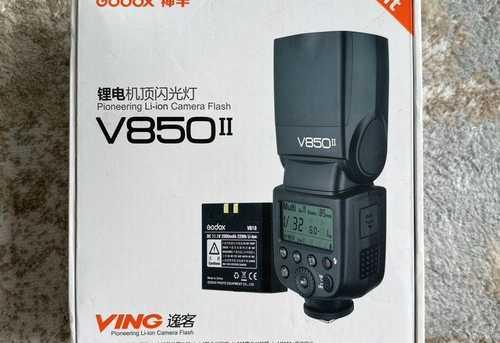 Вспышка накамерная Godox ving V850II KIT