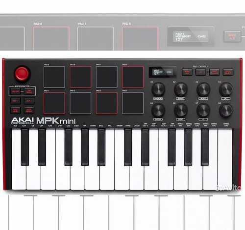 Akai PRO MPK mini MK3 USB миди клавиатуры