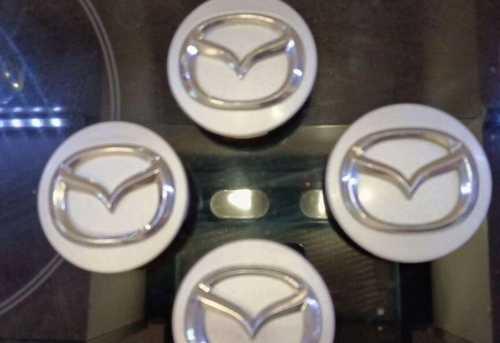 Колпачки заглушки на литые диски Mazda