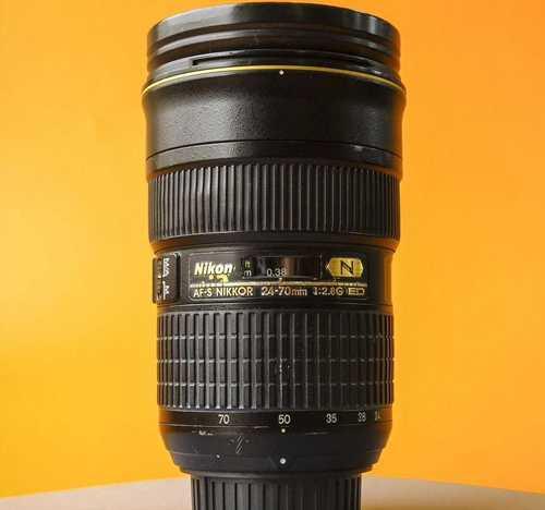 Объектив Nikon AF-S 24-70 mm f2.8G N