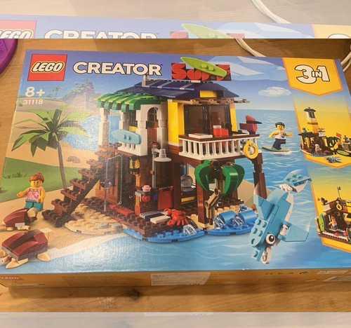 Lego Creator 31118 пляжный домик серферов