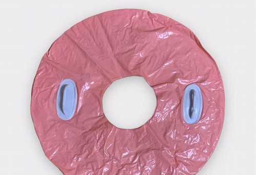 Надувной круг intex розовый детский