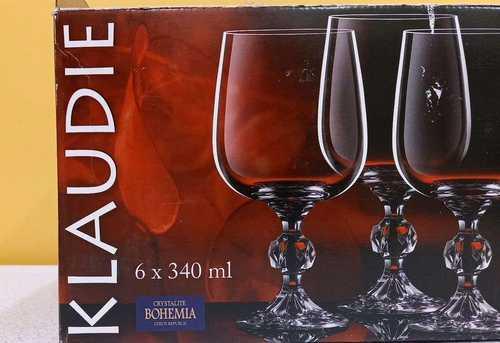 Бокал 5шт Bohemia 340 ml Klaudie