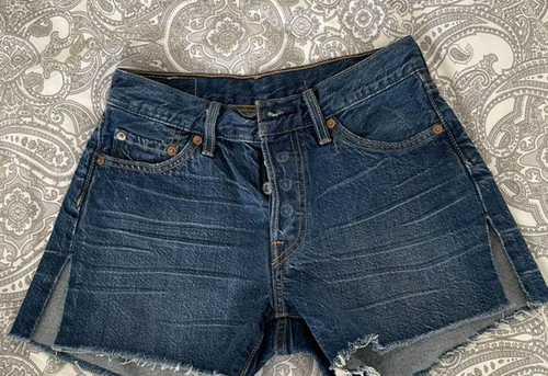 Джинсовые шорты Levis 501 W24