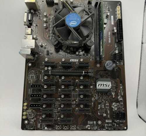 Материнская плата msi b360 f pro
