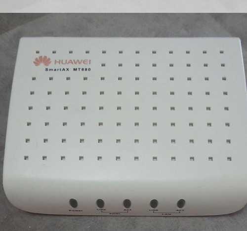 Маршрутизатор huawei smartAX мт 880adsl