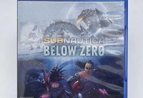 Subnautica below zero ps4 диск