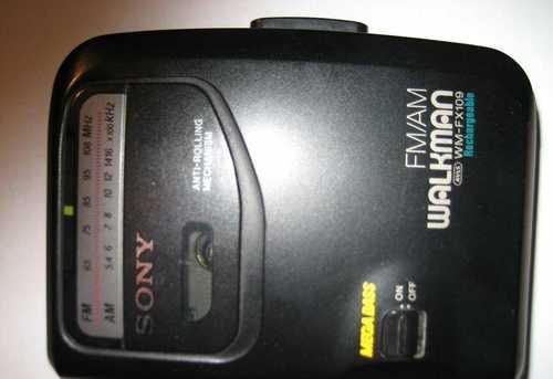 Кассетный плеер Sony Walkman WM-FX 109