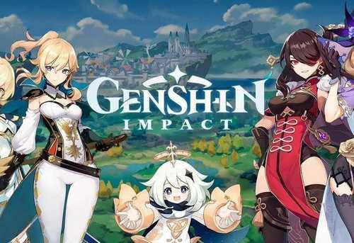 Поднимаю ваш уровень Genshin Impact (с 16 до 30ур)