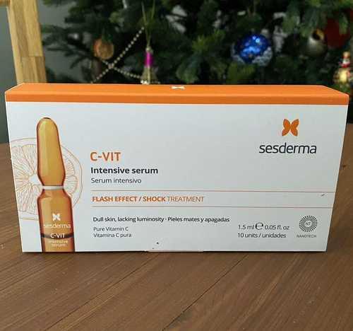 Sesderma C vit intensive сыворотка, набор ампулы