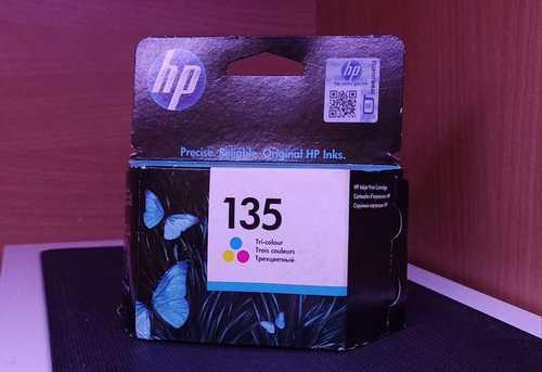Цветной струйный картридж HP 135