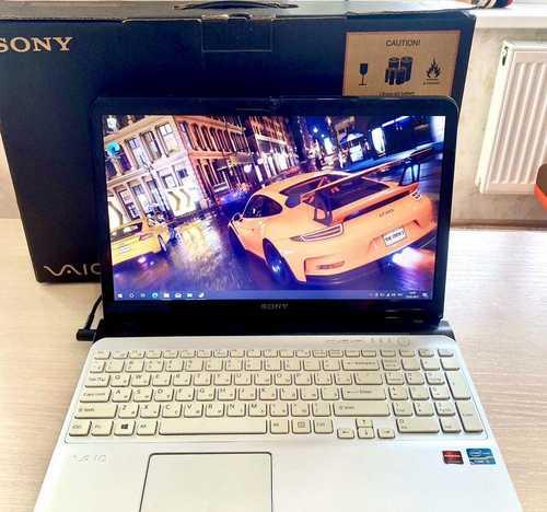 Мощный ноутбук Sony Core i5/8GB/500