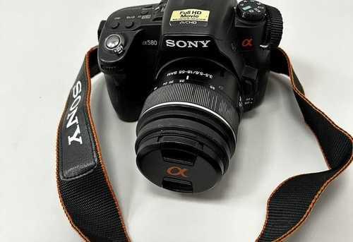 Зеркальная фото камера Sony Alpha - A580