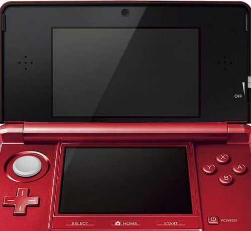 Nintendo 3DS Metallic Red+R4DualCore+Прошитая(бу)