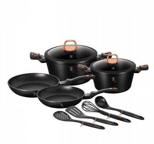 Набор посуды Berlinger Haus Black Rose BH-6149 10