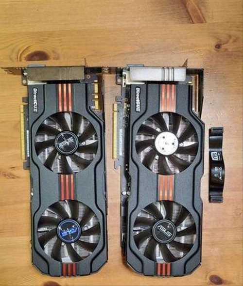 Видеокарты asus gtx 680 2gb (sli)