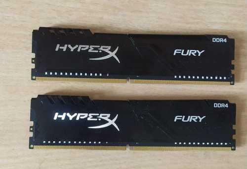 Kingston HyperX Fury ddr4 8Gb x2 (16Gb)