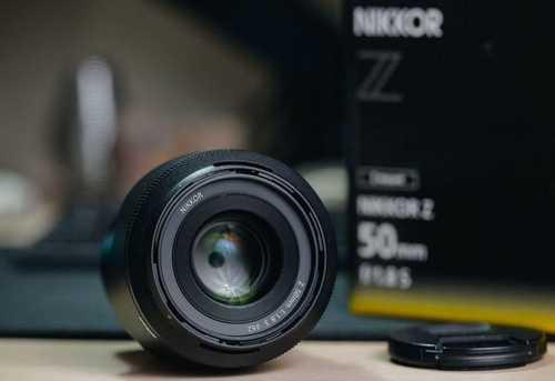 Объектив Nikon Nikkor Z 50 1.8