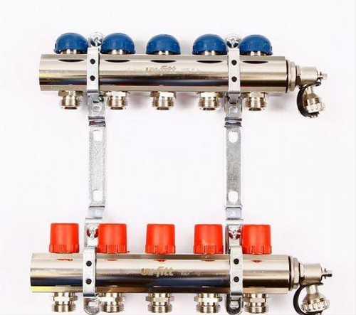 Коллекторная группа UNI-fitt 1"x3/4"ек 5 выходов