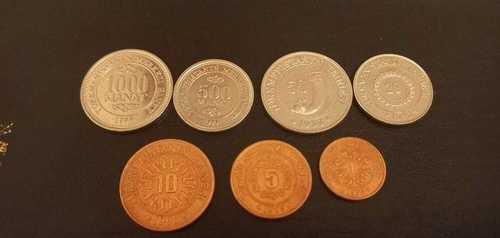 Набор монет Туркменистан