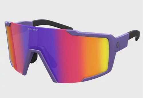 Scott Shield Ultra Purple - Teal Chrome