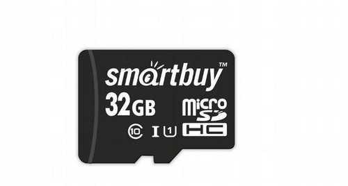 Карта памяти MicroSD 32GB Smart Buy UHS-I