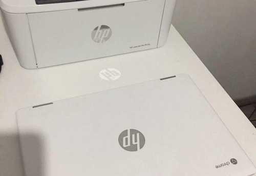 Принтер лазерный, черно-белый Hp
