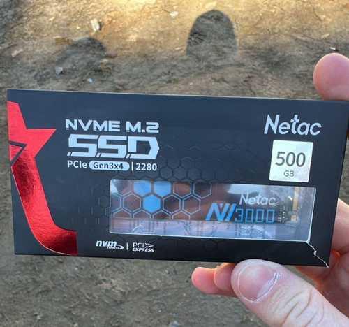 Ssd m2 nvme netac 500gb