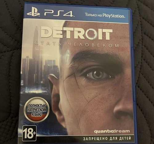 Диск detroit become human ps4